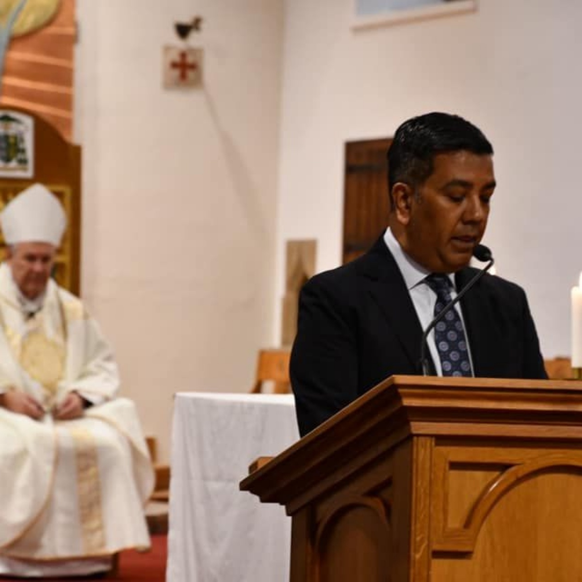 1st Anniversary Mass with Bishop David - Our Lady Immaculate Catholic ...
